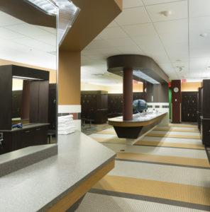 Superior Locker Room Design in Balance - OLC | Ohlson Lavoie Corporation