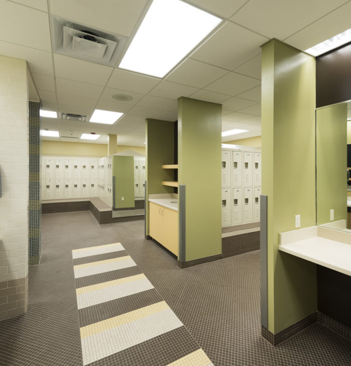 Superior Locker Room Design in Balance - OLC | Ohlson Lavoie Corporation